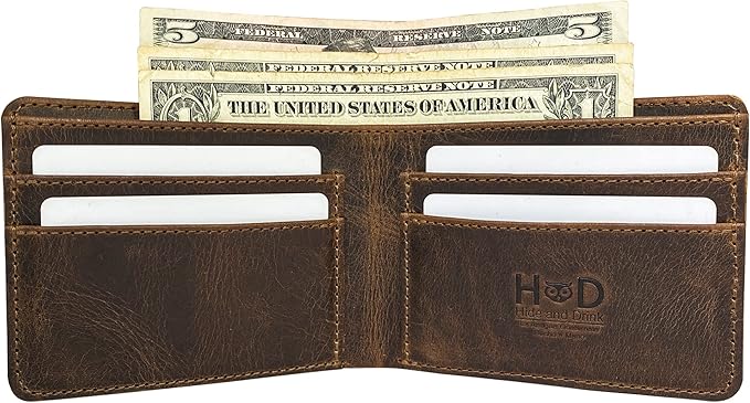 Hide & Drink Handcrafted Leather Wallets for Timeless Style