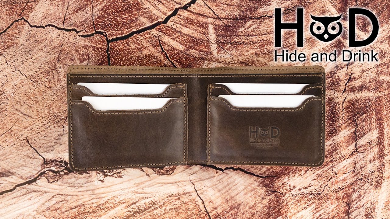 Hide & Drink Handcrafted Leather Wallets for Timeless Style